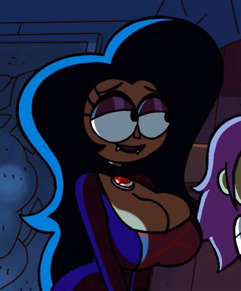 Rule 34 Accurate Art Style Alternate Breast Size Bedroom Eyes Big Breasts Big Hair Black Hair