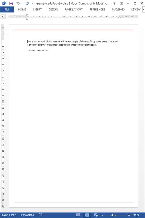 Pdxaddpageborders Adds Custom Page Borders To The Current Word
