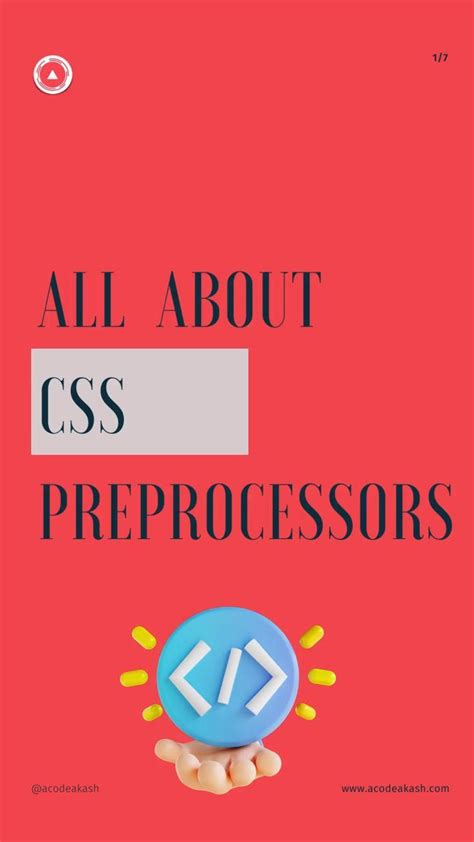 All About Css Preprocessors Video Css Preprocessor Web App Design Css Animation Examples
