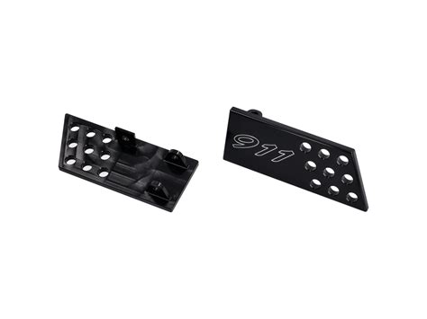 Door Handles Alloy In Black With 911 Logo Porsche 911 964 993