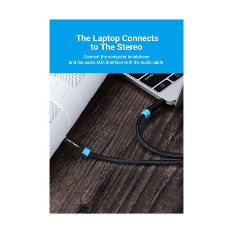 Vention P350AC500-B-M 3.5mm Male to Male Cable Price in BD | Ryans