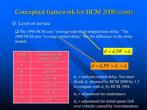 Ppt Lec 20 Ch18 Pp466 485 Analysis Of Signalized Intersections Hcm Objectives