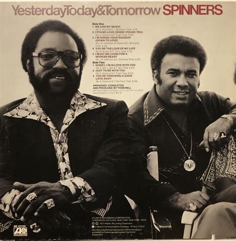 Spinners Yesterday Today And Tomorrow