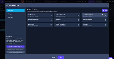 Custom Functions