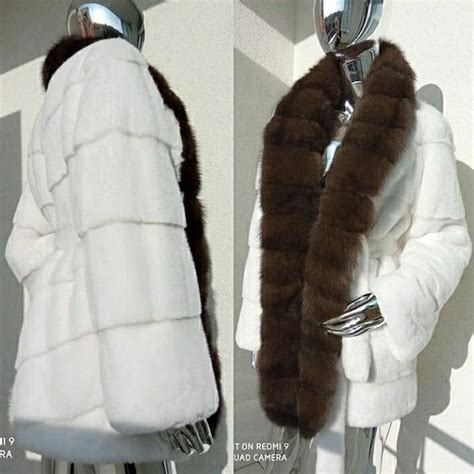 Норкова шуба з соболем — ціна 53200 грн у каталозі Шуби Купити жіночі речі за доступною ціною на