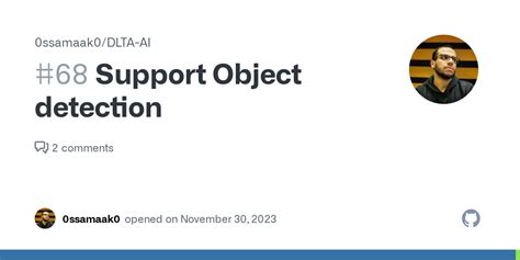 Support Object Detection · Issue 68 · 0ssamaak0dlta Ai · Github