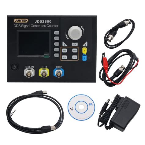 JDS2800 40MHz Signal Generator Digital Dual Channel DDS Signal Generator Frequency Meter