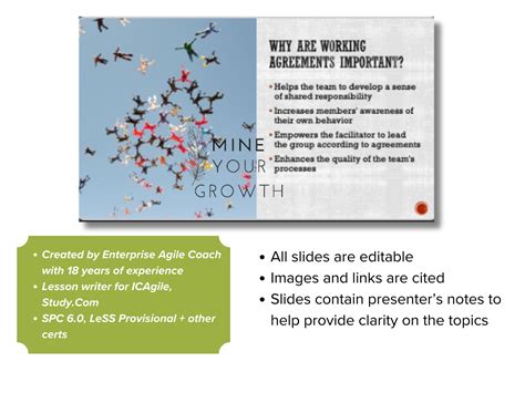 Agile Scrum Foundations Framework Complete Training Presentation Deck Over 100 Slides PPT