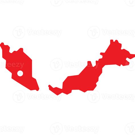 Map Malaysia Clipart Png 23378743 Png