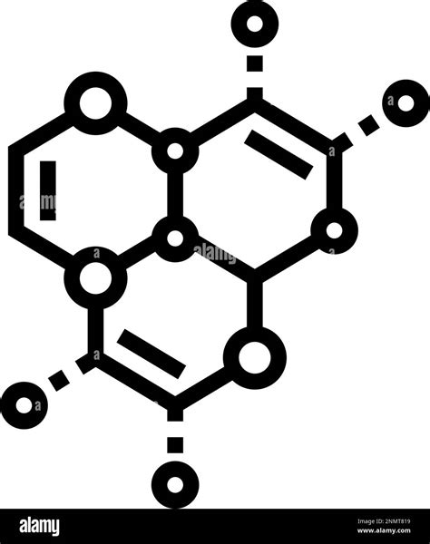 Scientific Molecular Structure Line Icon Vector Illustration Stock Vector Image And Art Alamy