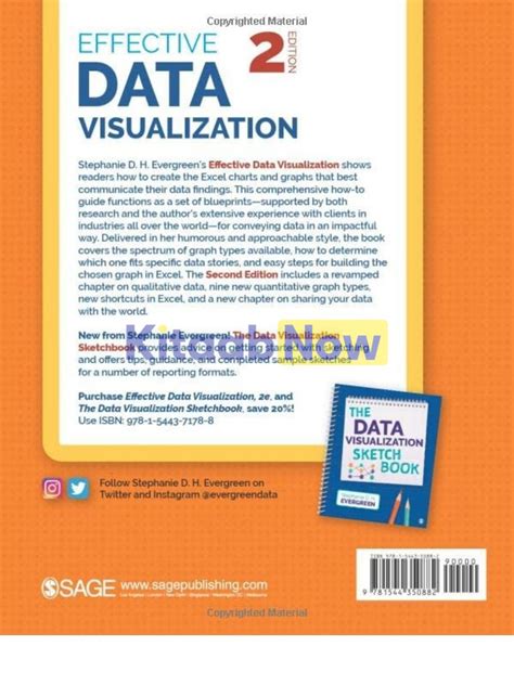 Effective Data Visualization The Right Chart For The Right Data 2nd