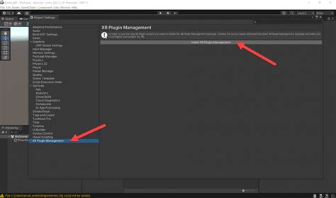 xr step by step setting up your oculus quest xr project in unity 2021