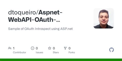 Github Dtoqueiroaspnet Webapi Oauth Introspect Sample Of Oauth Introspect Using