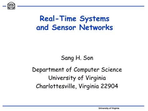 Ppt Real Time Systems And Sensor Networks Powerpoint Presentation