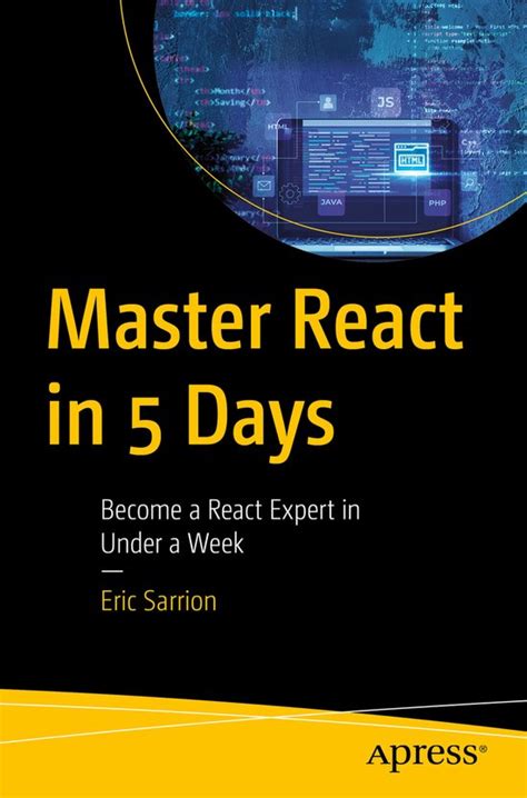Master React In 5 Days Eric Sarrion 9781484298541 Boeken