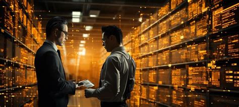 Collage Depicting Aidriven Warehouse Automation Logistics Automation