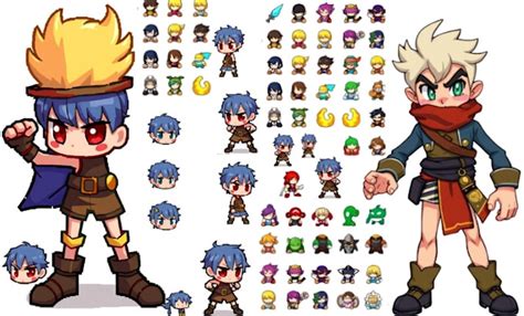 Do 2d Character Animation Sprite Sheet Game Asset Indie Game Cartoon