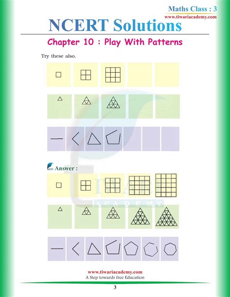 Ncert Solutions For Class 3 Maths Chapter 10 In English Hindi Medium