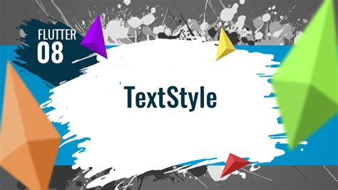 flutter 08 textstyle youtube