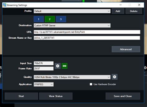 How Do I Stream Using Vmix Dacast