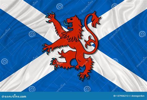 Lion Rampant Heraldic Crest Coat Of Arms Cartoon Vector 99193013
