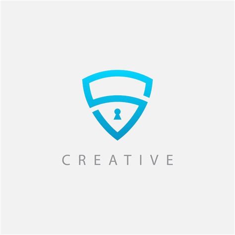 Premium Vector Simple Cyber Security S Letter Initial Lock Logo Vector Illustration