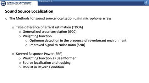 Sound Source Localization Pptx Digital Audio Computer Software