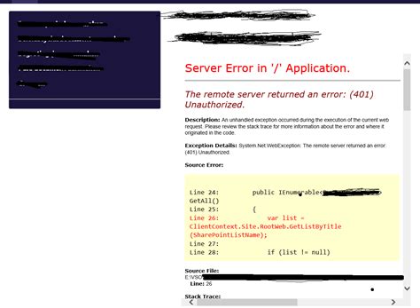 Provider Hosted App Sometimes I Got This Error In My App Part The