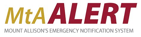 Mta Emergency Alert System Mount Allison