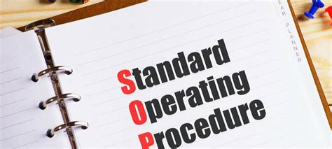 Why Do We Need Standard Operating Procedures Latest Quality