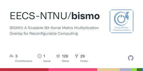 Issues EECS NTNU Bismo GitHub