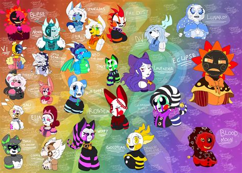 My Whole Fnaf Ocs D By Dragongirl658 On Deviantart