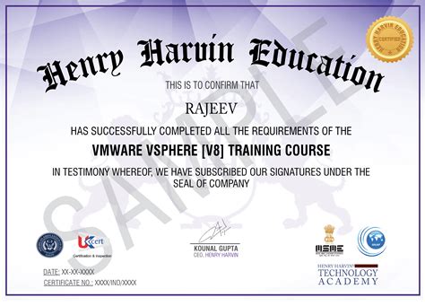VMware VSphere V Course Certification Henry Harvin