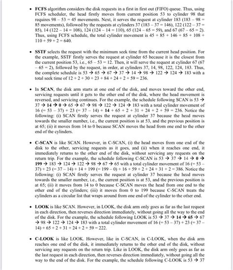 Solved Disk Scheduling Simulator The Objective Of This
