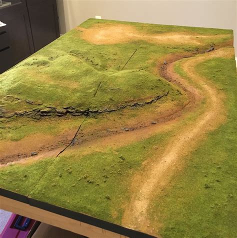1000 Foot General Making Terrain Boards Part 6 Grass And Vegetation