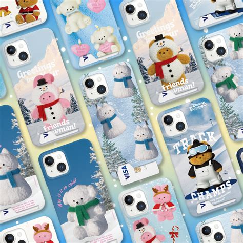 스노우 시리즈 카드수납 케이스 모음전 아이폰15 폰케이스 핸드폰 휴대폰 친구 아이폰케이스 커플 우정 Iphone15 13 선물 아이폰 14 13 선물 14프로 15프로