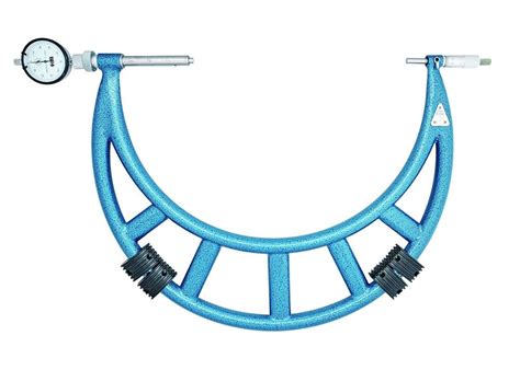 0 100mm Outside Micrometer With Dial Indicator