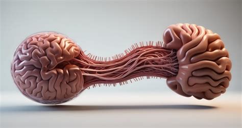 Premium Photo A Detailed 3d Rendering Of A Human Brain With Intricate Neural Connections