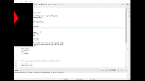 Heart Animation In Java Swing Youtube