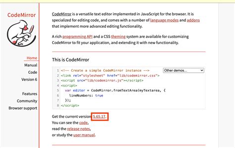 codemirror를 사용해 코드 에디터 만드는 방법