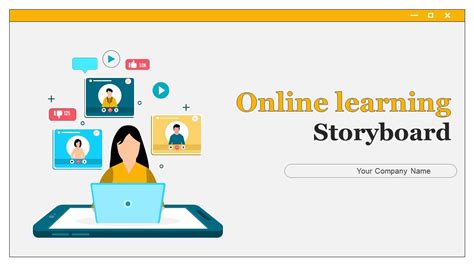 Online Learning Storyboard Storyboard Sc Ppt Sample