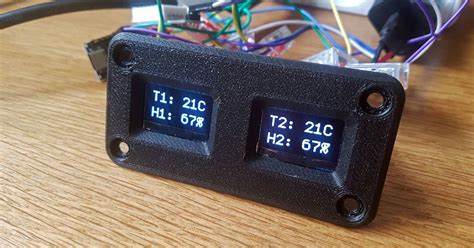 Dual Oled Display Cover By The3designer Download Free Stl Model