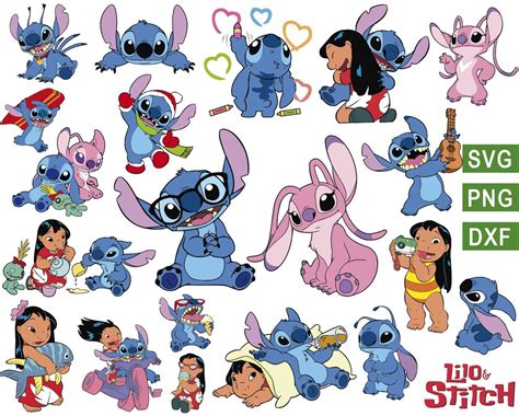 Bundle Lilo And Stitch Svg Png Pdf Stitch Svg Lilo Png Etsy My Xxx Hot Girl
