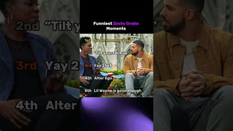 Zesty Drake Moments That Will Leave You Speechless Funnyvideo Drake