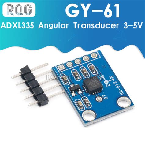 Gy 61 Adxl335 Acelerom 3 Axis Og Output Accelerometer Module Angular Transducer 3v 5v Lazada Ph