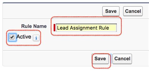 Salesforce Lead Assignment Rules Salesforce Tutorials