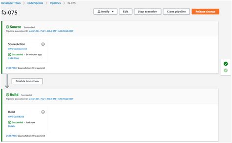 codepipelineを使ってcodecommitプッシュをトリガーにしてecrにイメージをプッシュする awstut