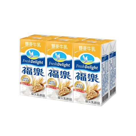 福樂保久乳 雙麥 200mlx6入 x4組 全聯線上購 隔日達平台
