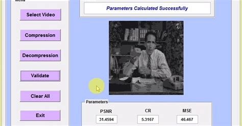 Video Compression Matlab Project With Source Code Final Year Project Ieee Based Project