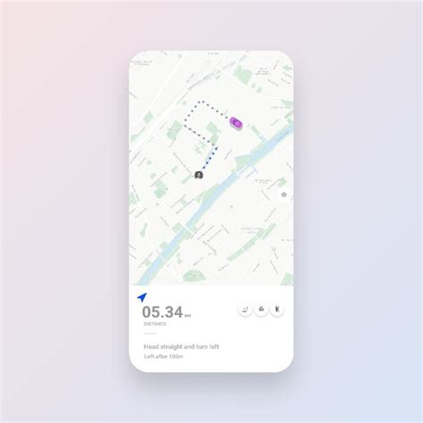 Map App Ui Map App Design App